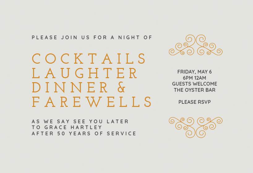 Focal Points - Retirement & Farewell Party Invitation Template (Free ...