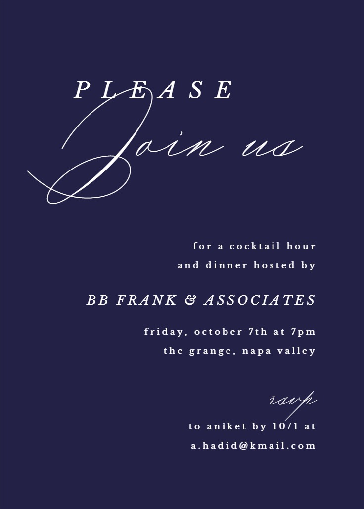 Please Join Us - Business Events Invitation Template (Free) | Greetings ...