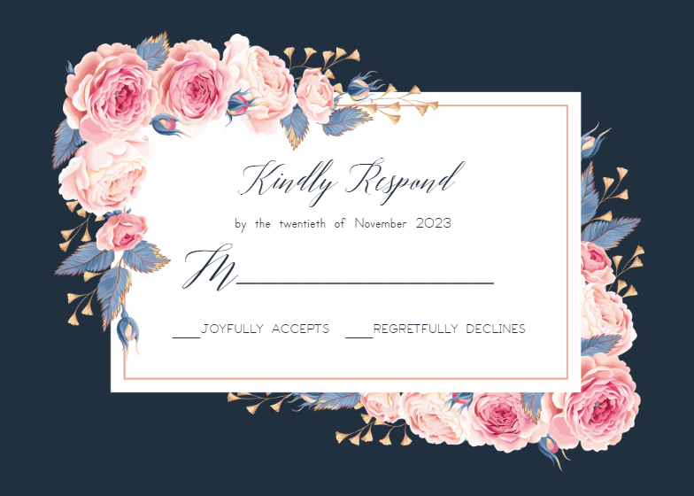 RSVP Card Templates (Free) | Greetings Island