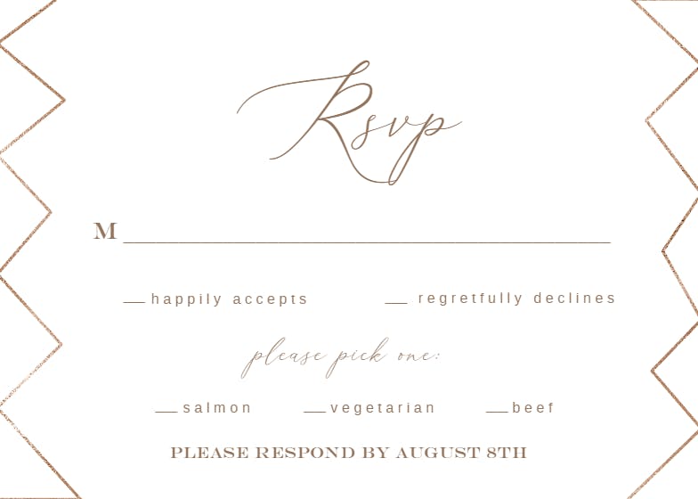 RSVP card Template (Free) | Greetings Island