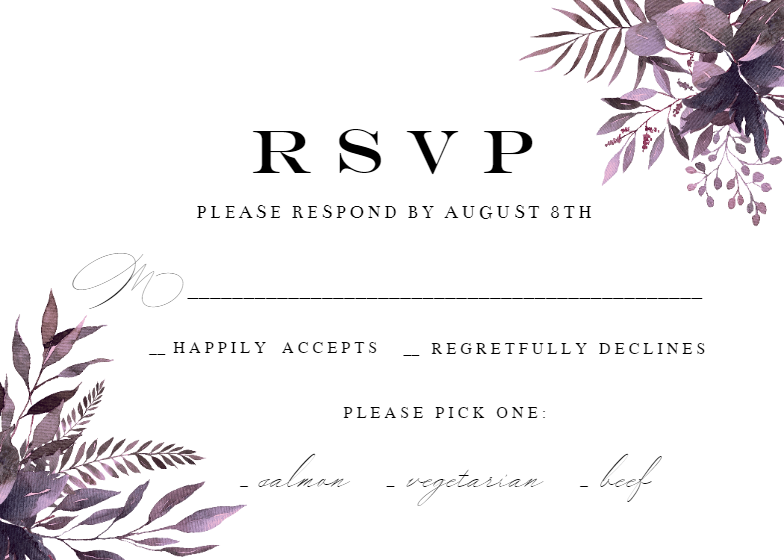Dotted photo - RSVP card Template (Free) | Greetings Island