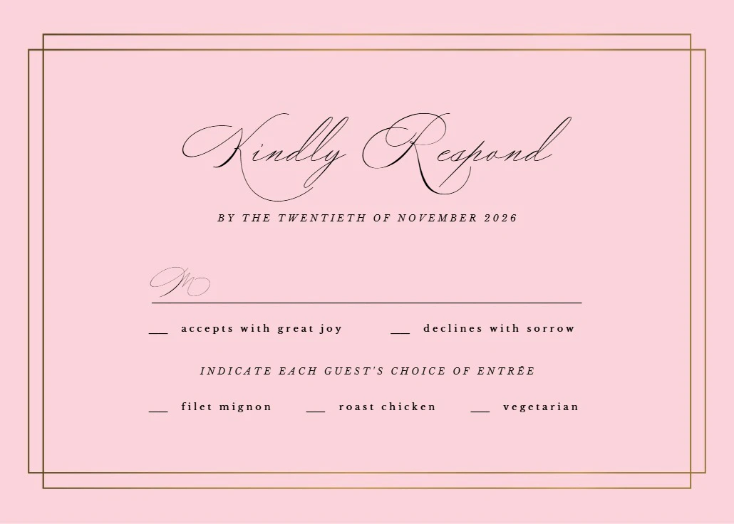 Simple - Wedding Invitation Template (Free) | Greetings Island