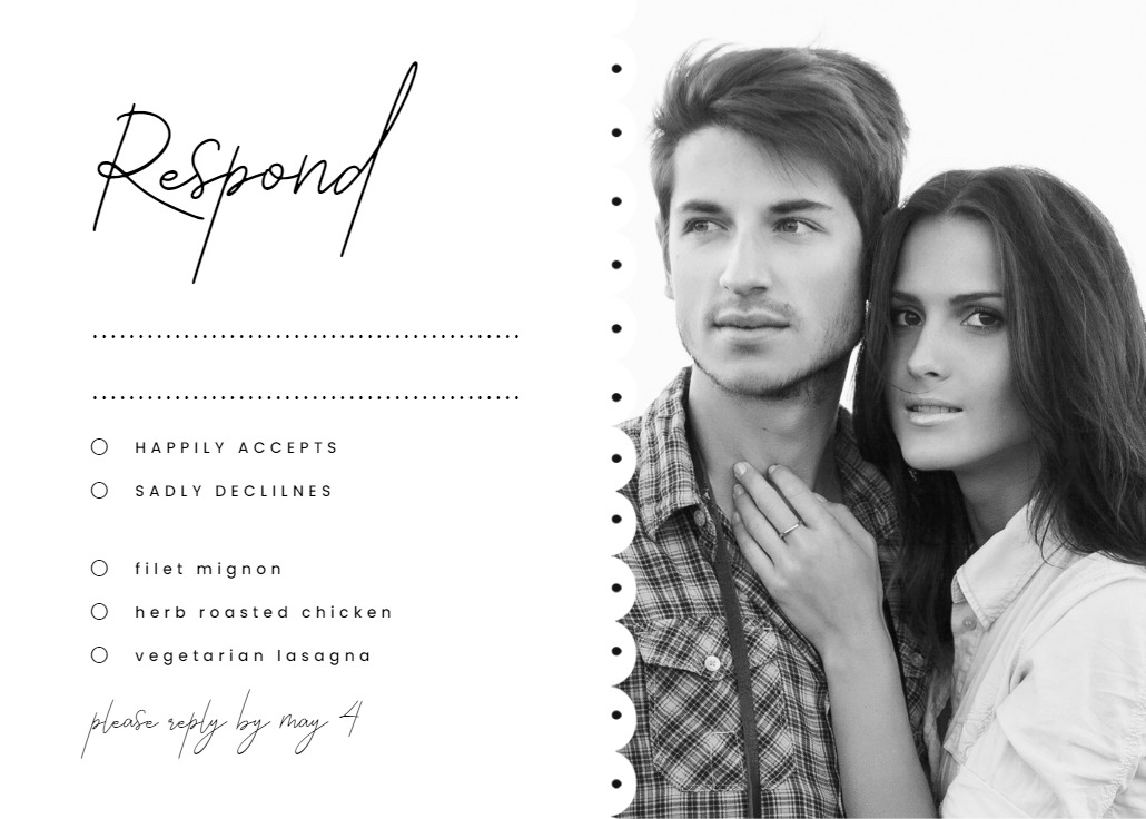 Two to One - Wedding Invitation Template | Greetings Island