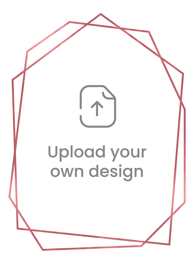 Geometric Polygon - Portrait - Invitation Template (Free) | Greetings ...