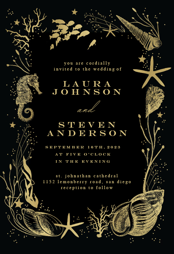 Wedding Invitation Templates (Free) | Greetings Island