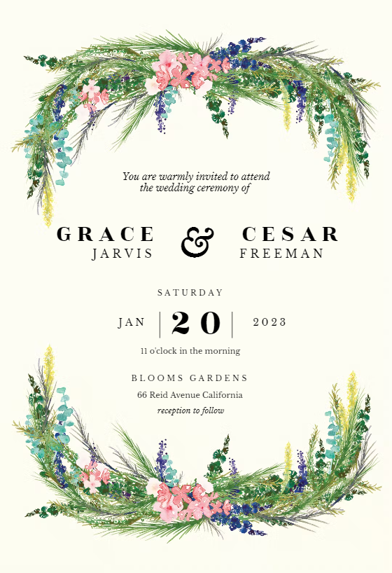Wedding Invitation Text Examples