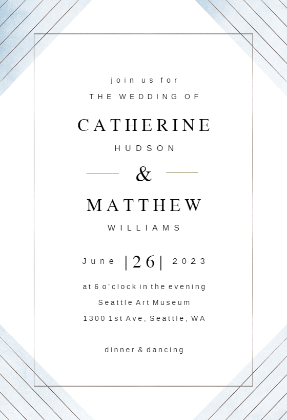 Wedding Invitation Templates (Free) | Greetings Island