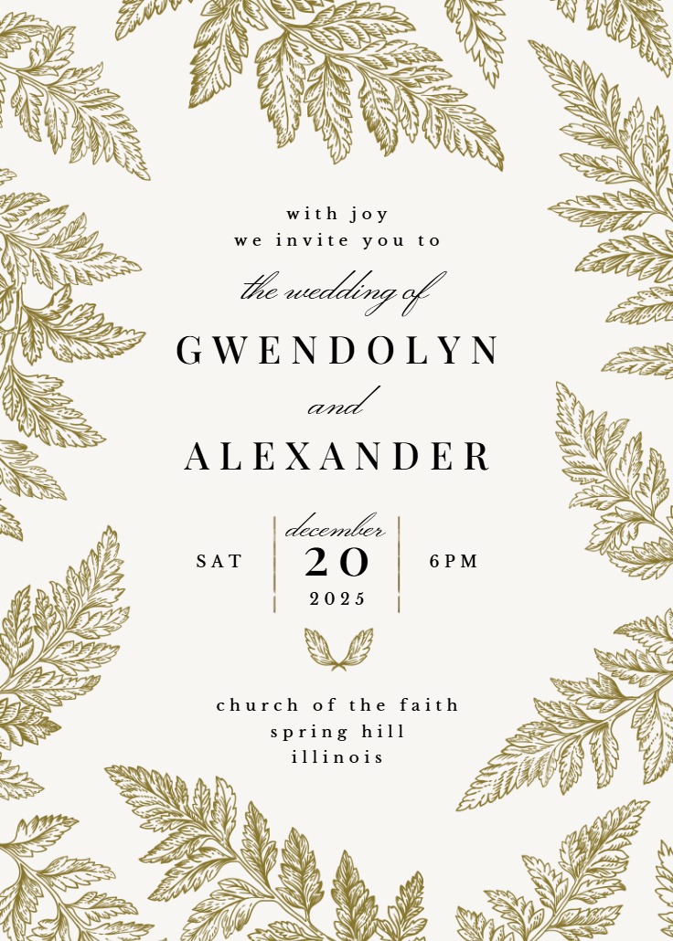 Stunning Rustic - Wedding Invitation Template (Free) | Greetings Island