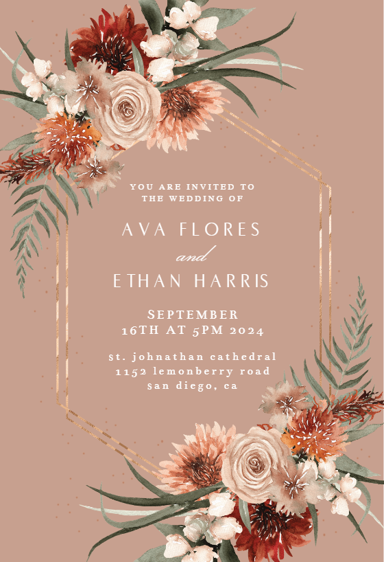 Invitaciones De Boda Gratis | Greetings Island