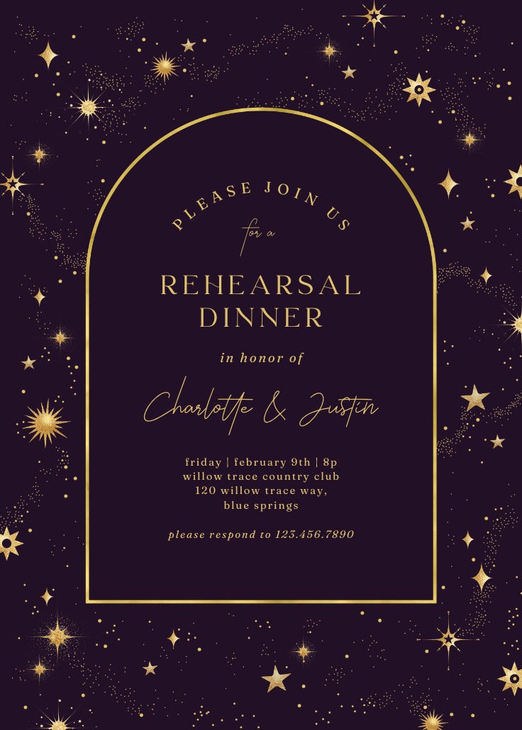 Dutch bouquet - Rehearsal Dinner Party Invitation Template | Greetings ...