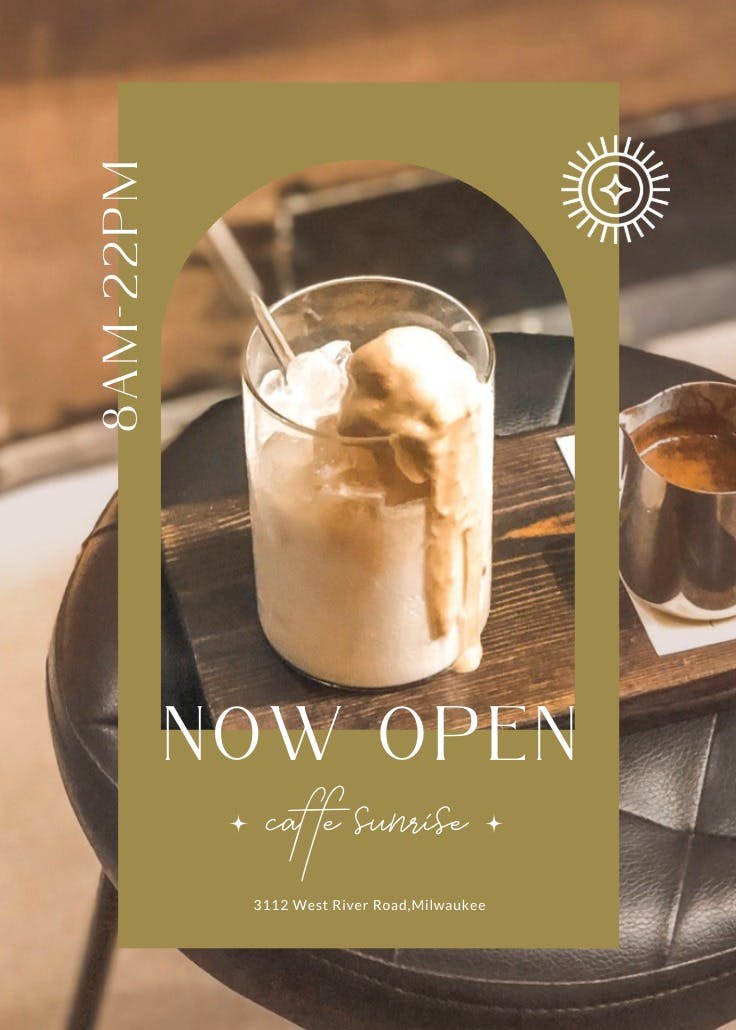 Sunrise - Business Poster Template (Free) | Greetings Island