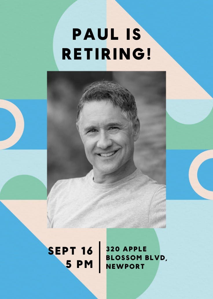Retirement Poster Templates (Free) | Greetings Island