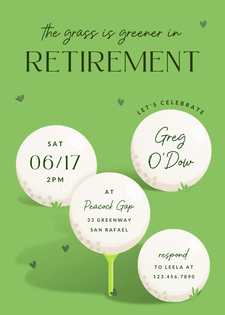Retirement Poster Templates (Free) | Greetings Island