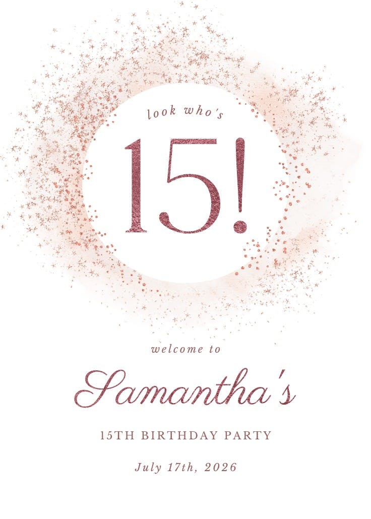 Blush Gold Spots - Events Poster Template (Free) | Greetings Island