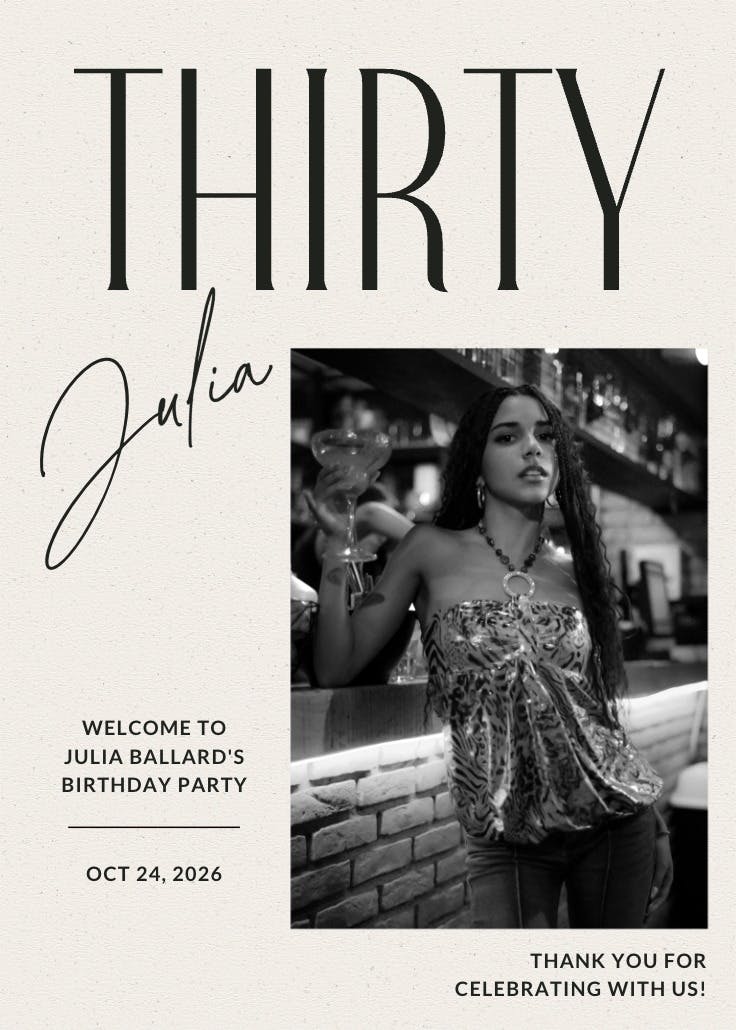 Editorial Layout - Events Poster Template (Free) | Greetings Island