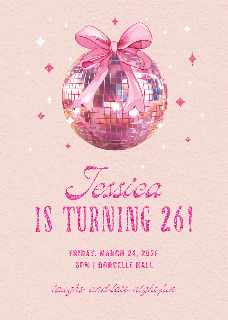 Shine On - Birthday Poster Template | Greetings Island