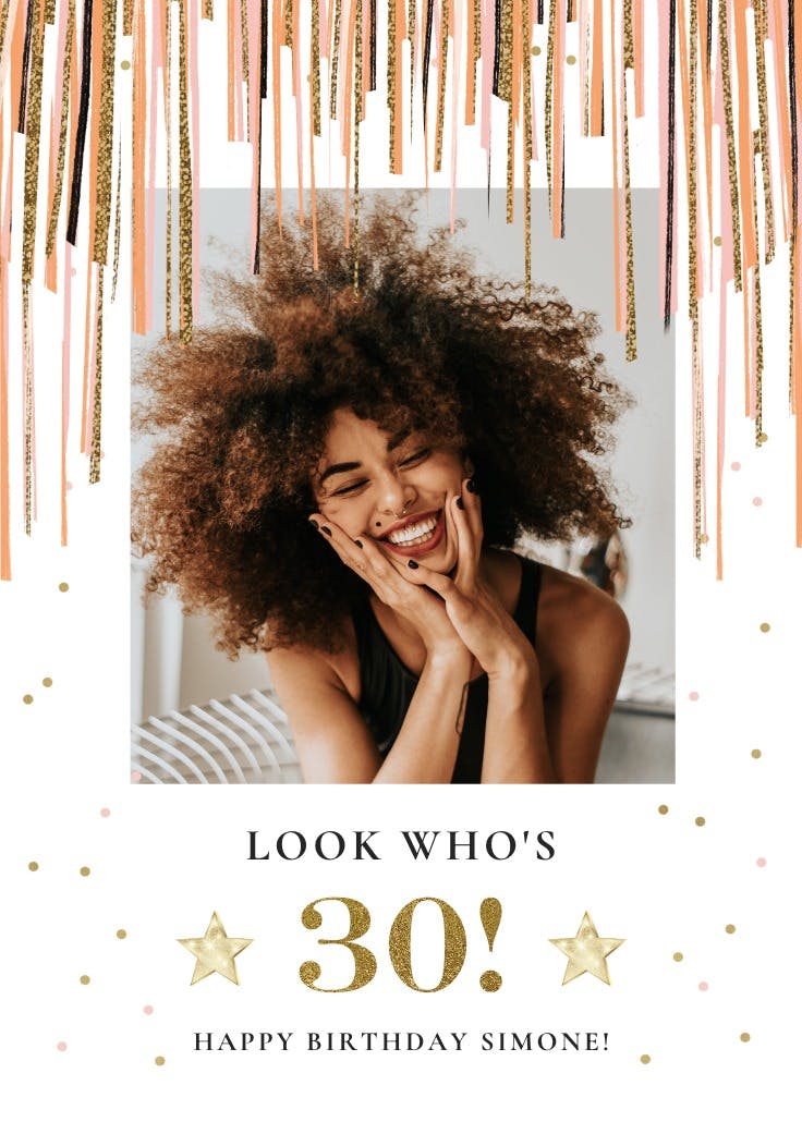 Shiny stripes frame - Events Poster Template | Greetings Island