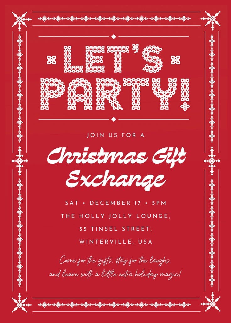 Happy Holidays - Events Poster Template (Free) | Greetings Island