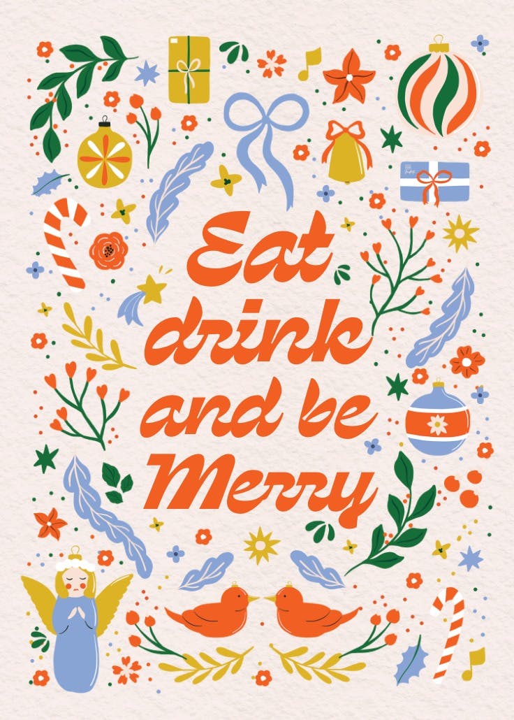 Merry Moments - Events Poster Template | Greetings Island