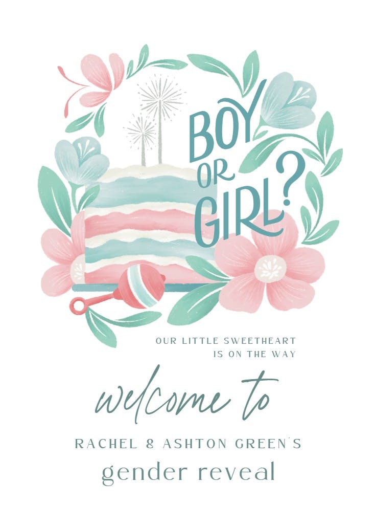 Cake & Rattle - Events Poster Template | Greetings Island