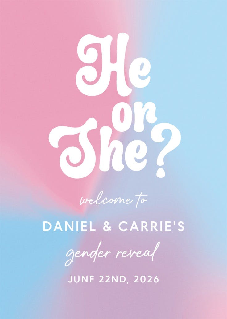 Gradient Hues - Events Poster Template (Free) | Greetings Island