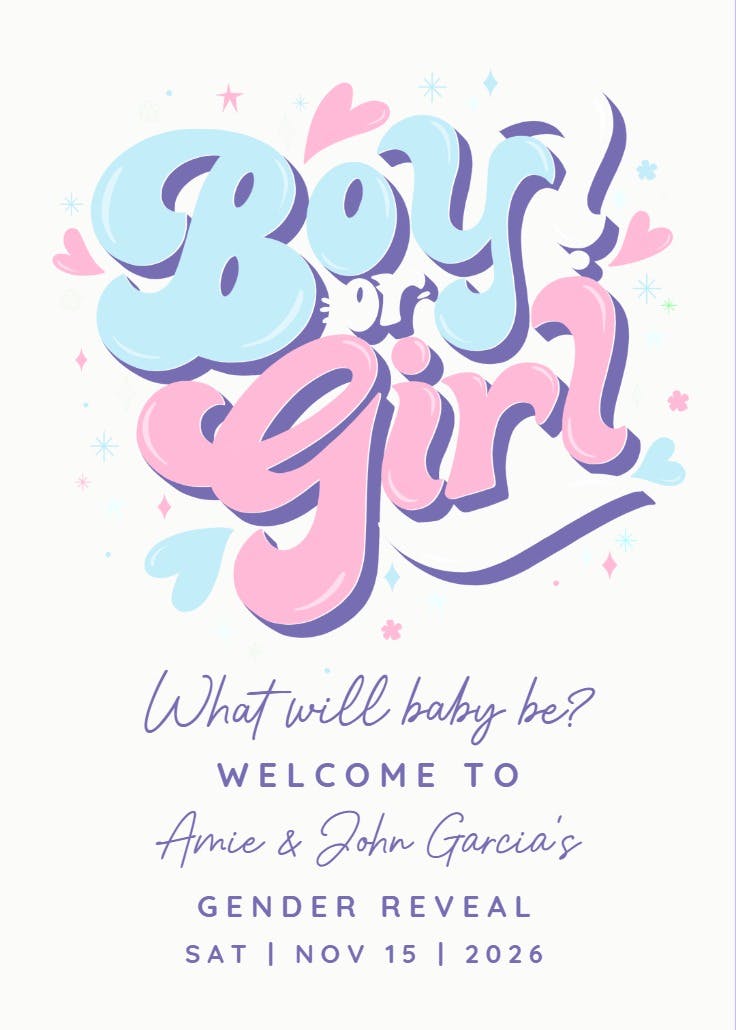 Gradient reveal - Events Poster Template | Greetings Island