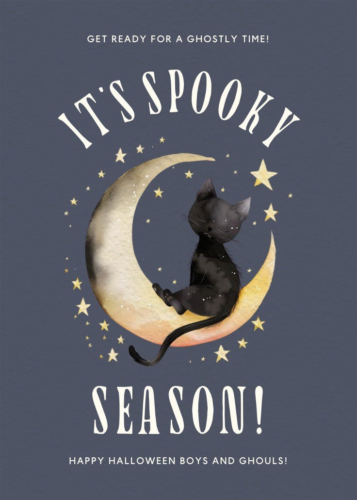 Cute Ghosts - Events Poster Template (Free) | Greetings Island