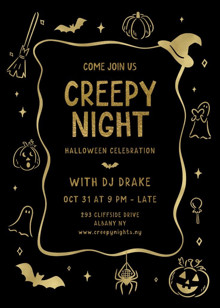 Hocus Pocus - Events Poster Template | Greetings Island