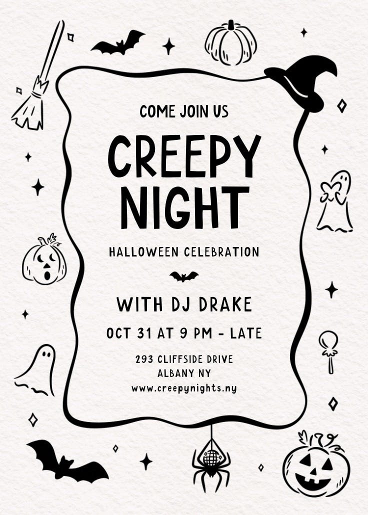 Hocus Pocus - Events Poster Template | Greetings Island