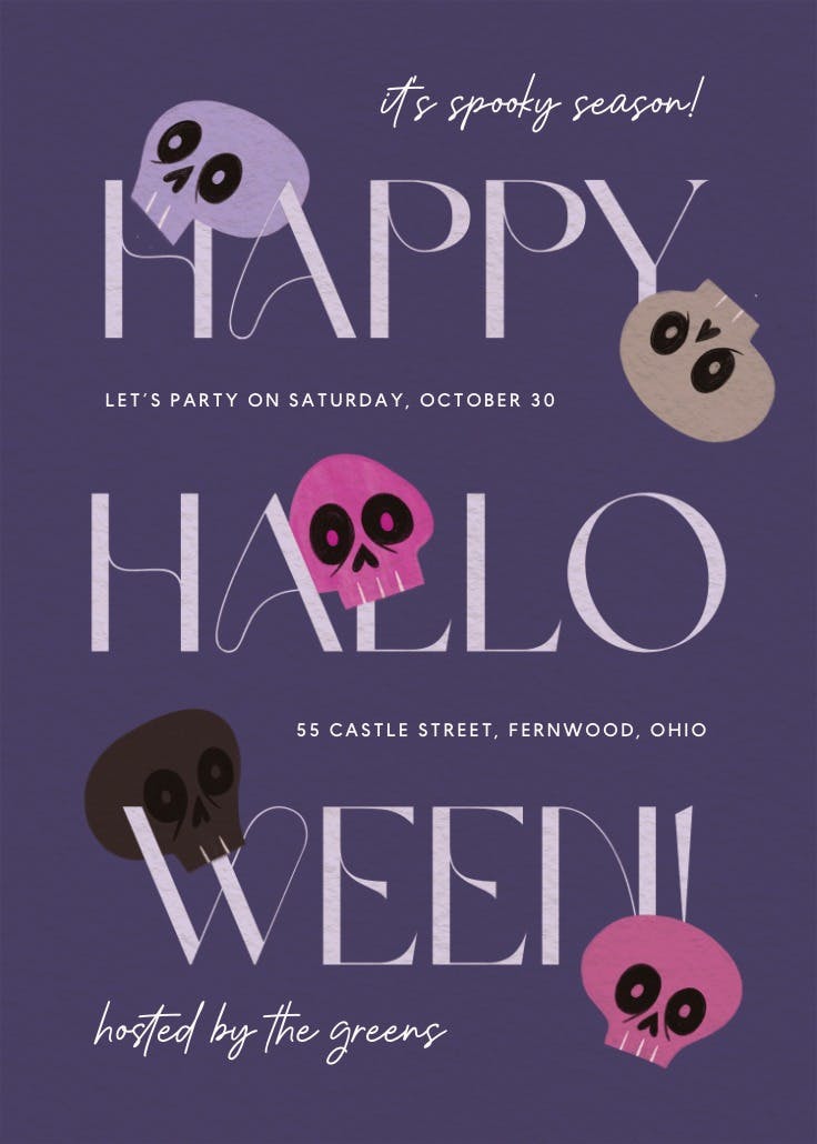 The Halloween Times - Halloween Poster Template (Free) | Greetings Island