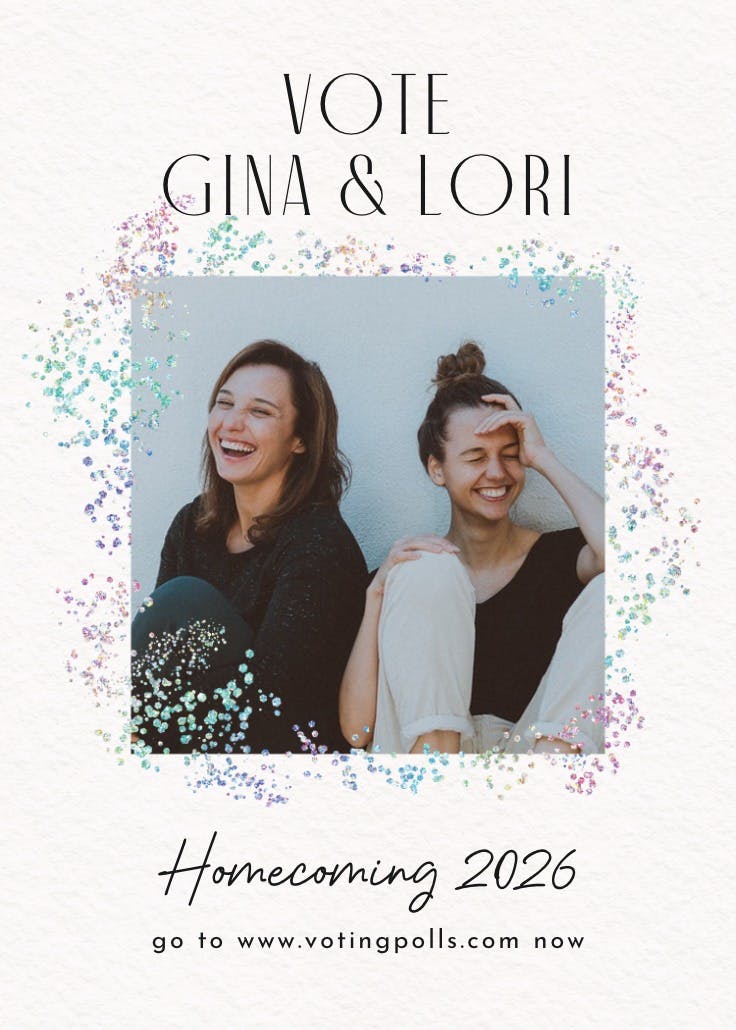 Decadent Glitz Photo - Events Poster Template (Free) | Greetings Island