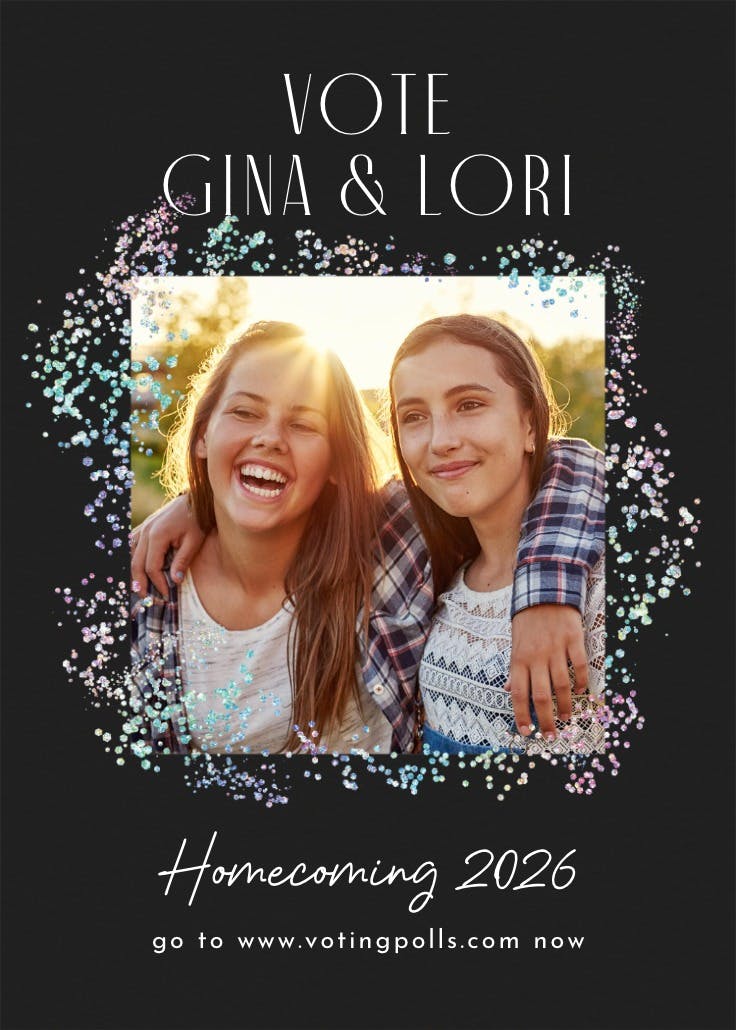 Decadent Glitz Photo - Events Poster Template (Free) | Greetings Island