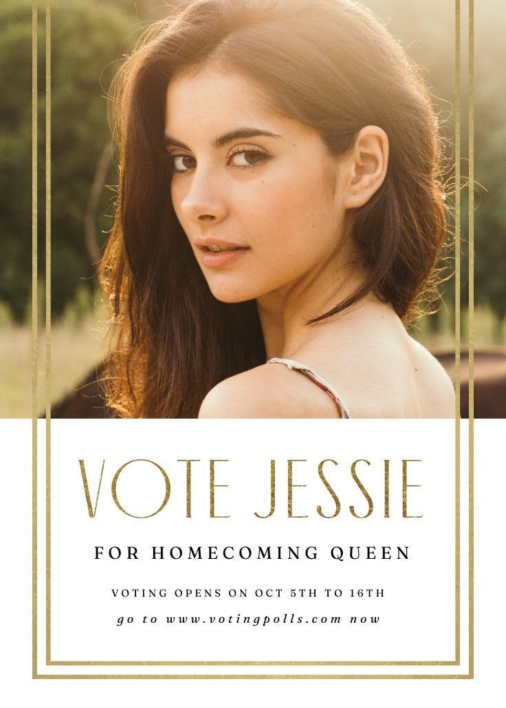 Fancy Frame - Events Poster Template (Free) | Greetings Island