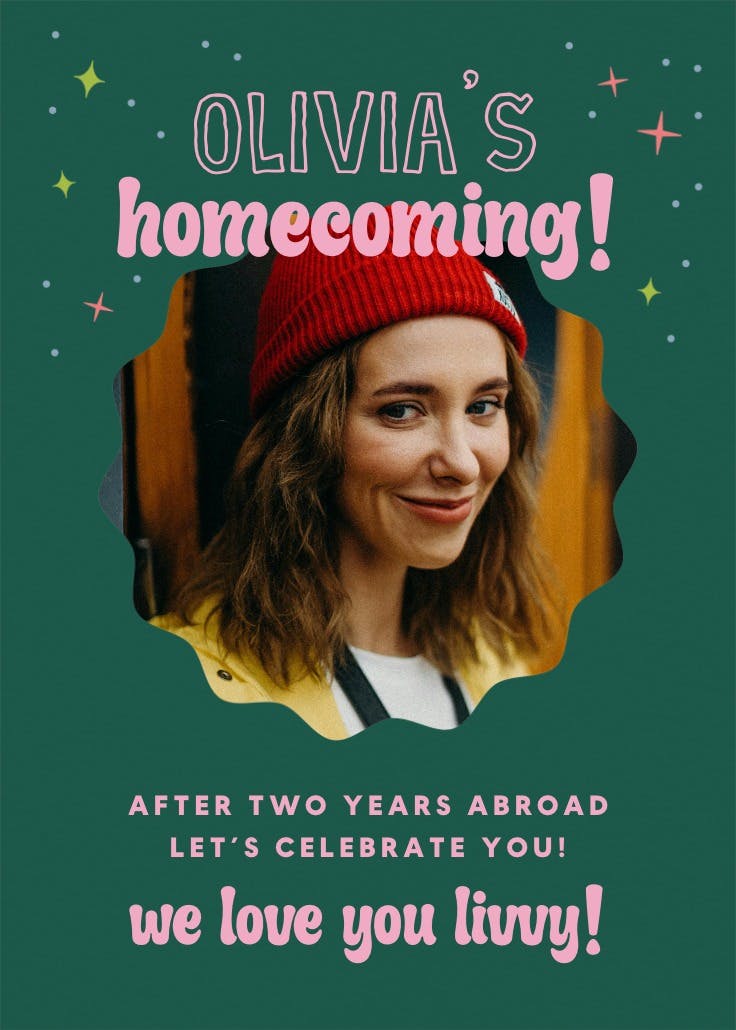 Squiggle Sign - Events Poster Template (Free) | Greetings Island