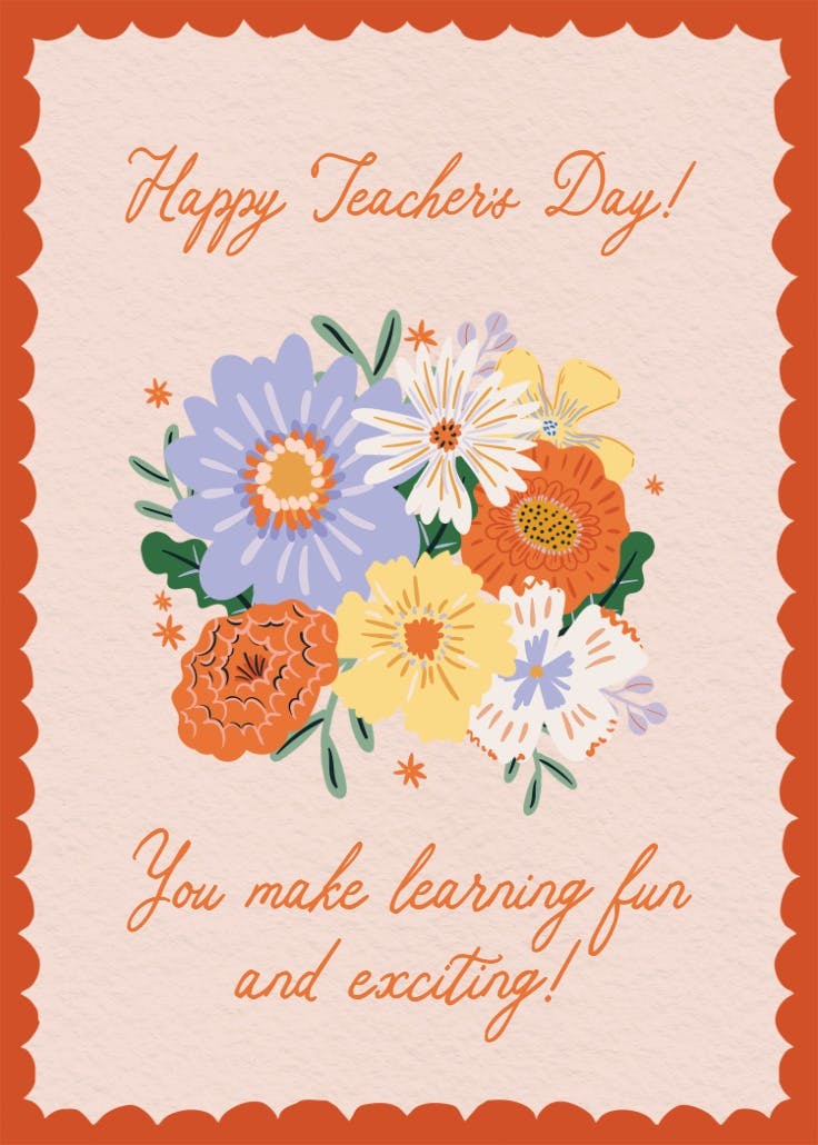 Blooming Bouquet - Events Poster Template | Greetings Island