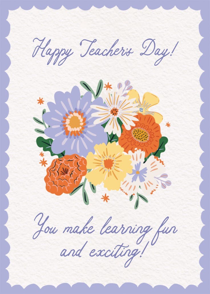 Blooming Bouquet - Events Poster Template | Greetings Island