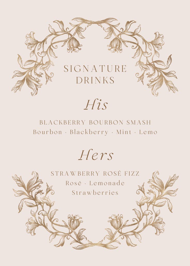 Etched Frame - Events Poster Template | Greetings Island