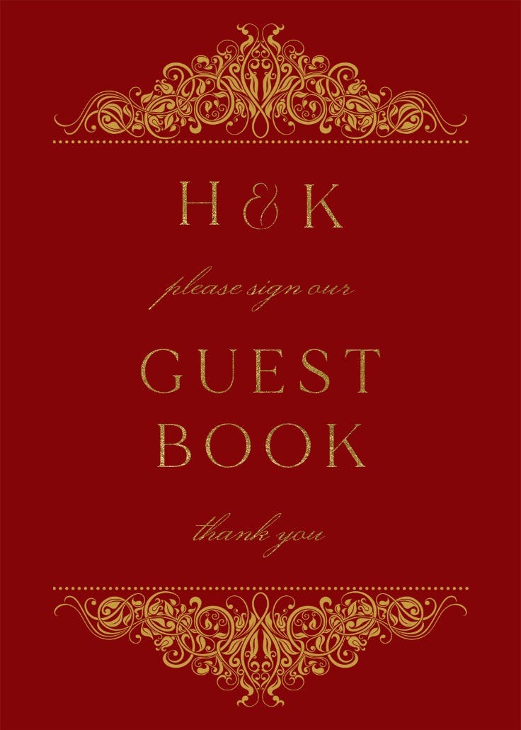 Formal Ornate - Wedding Poster Template | Greetings Island