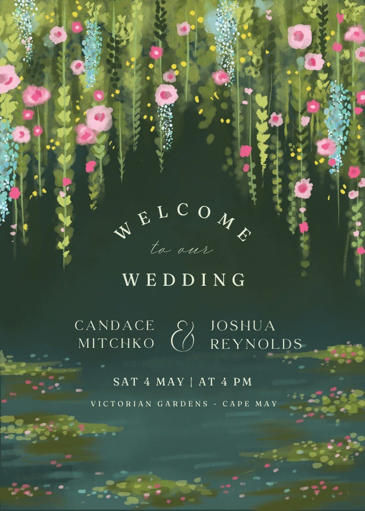 Impressionist Romance - Events Poster Template | Greetings Island