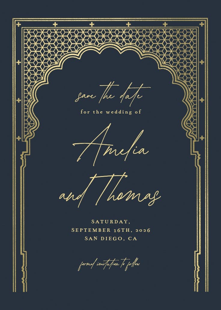 Indian Gateway - Events Poster Template (Free) | Greetings Island