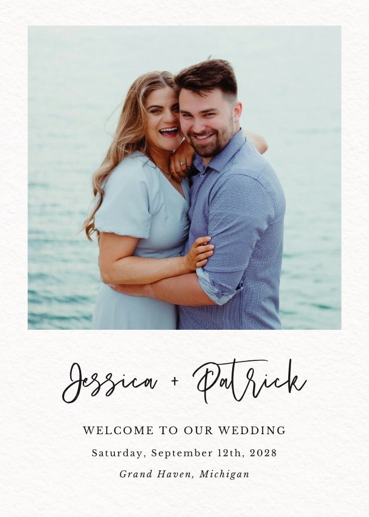 Lovely - Wedding Poster Template (Free) | Greetings Island