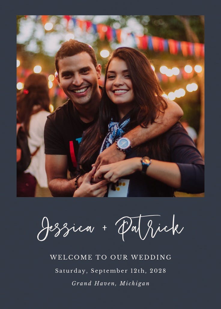 Lovely - Wedding Poster Template (Free) | Greetings Island