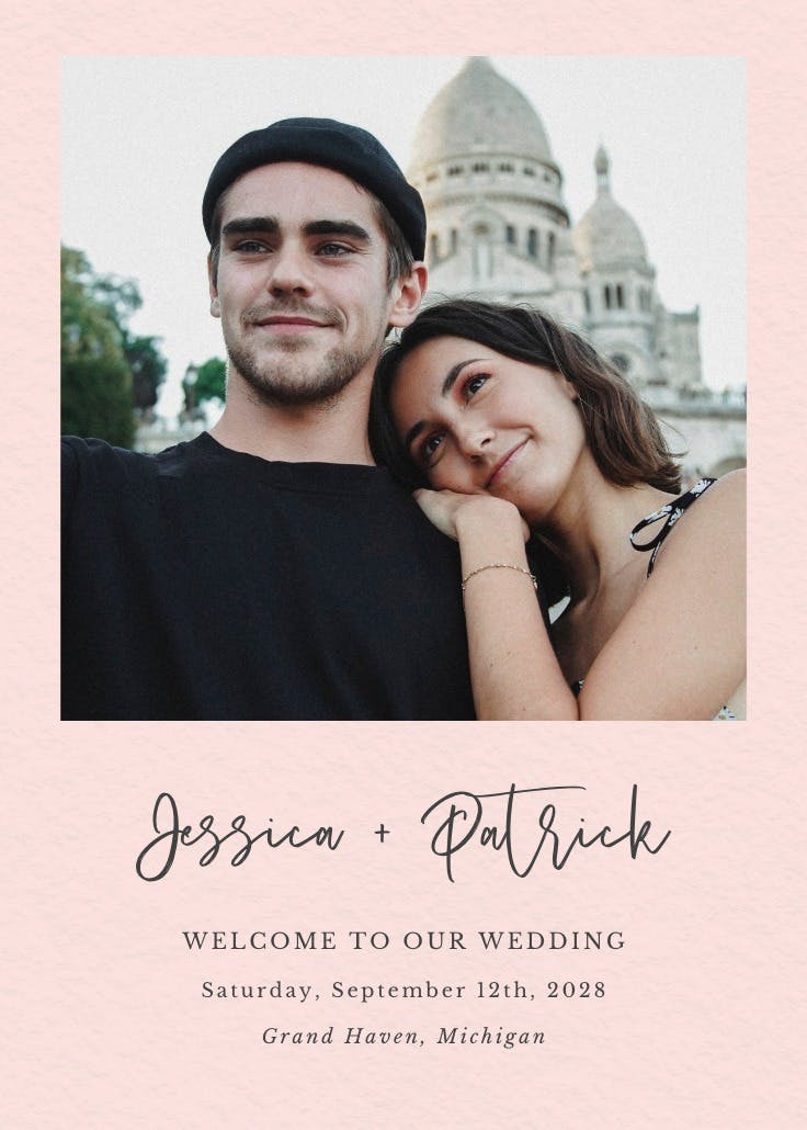 Lovely - Wedding Poster Template (Free) | Greetings Island