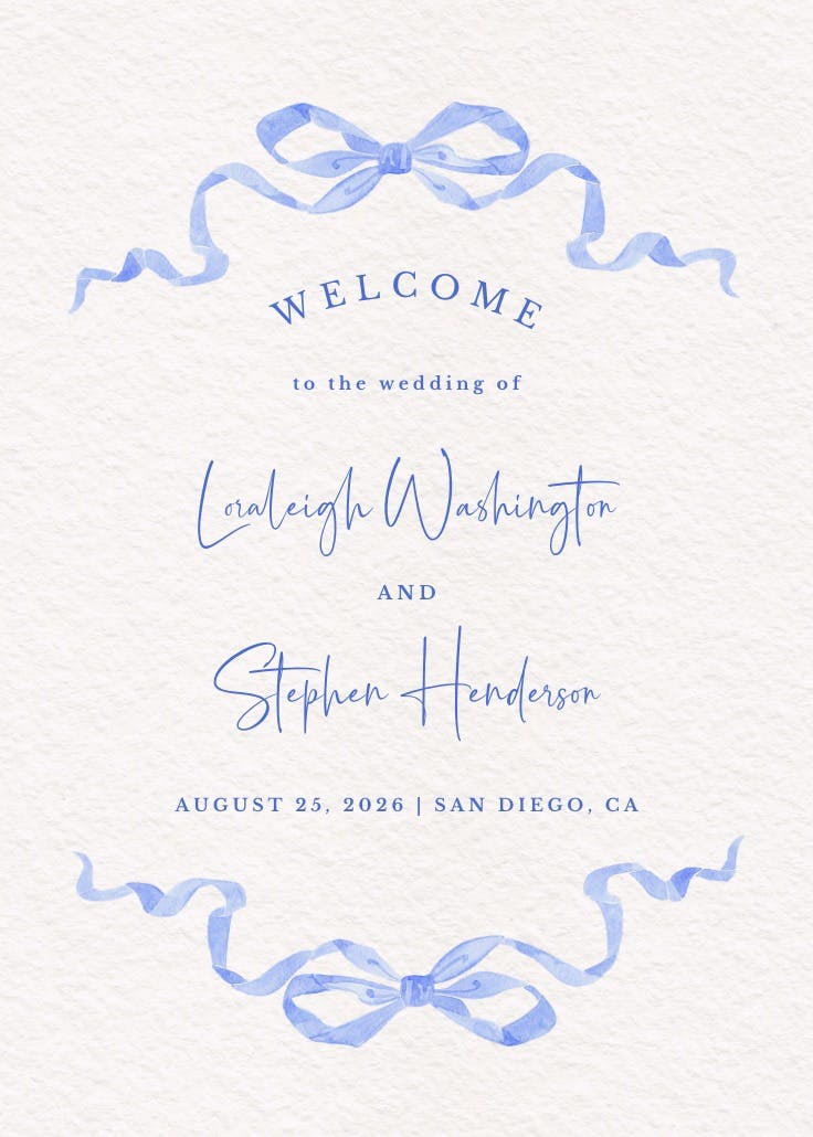 Wedding Poster Templates (Free) | Greetings Island