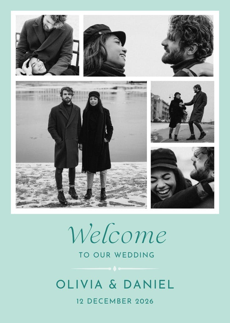 Wedding Poster Templates (Free) | Greetings Island