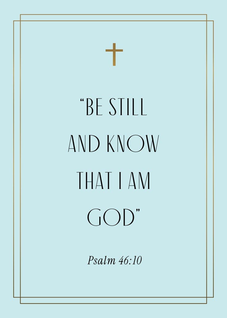 Simple Baptism - Slogan Poster Template (Free) | Greetings Island