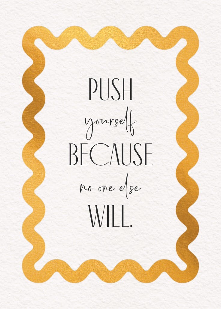 Billowing Border - Motivational Poster Template | Greetings Island