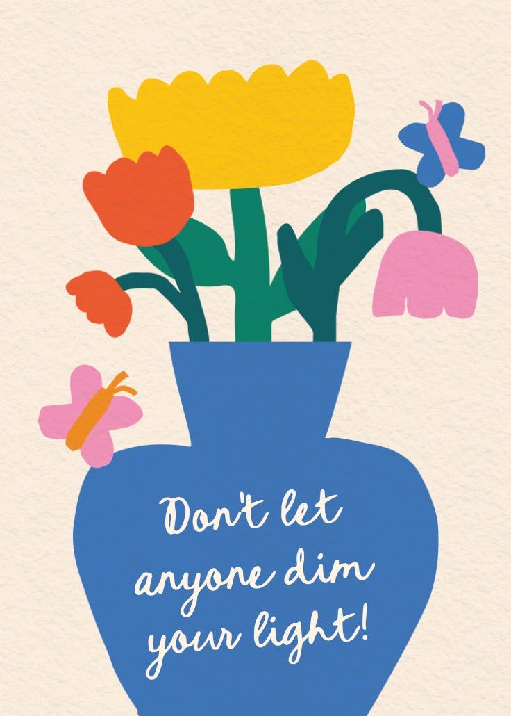 Brighter & Better - Slogan Poster Template (Free) | Greetings Island