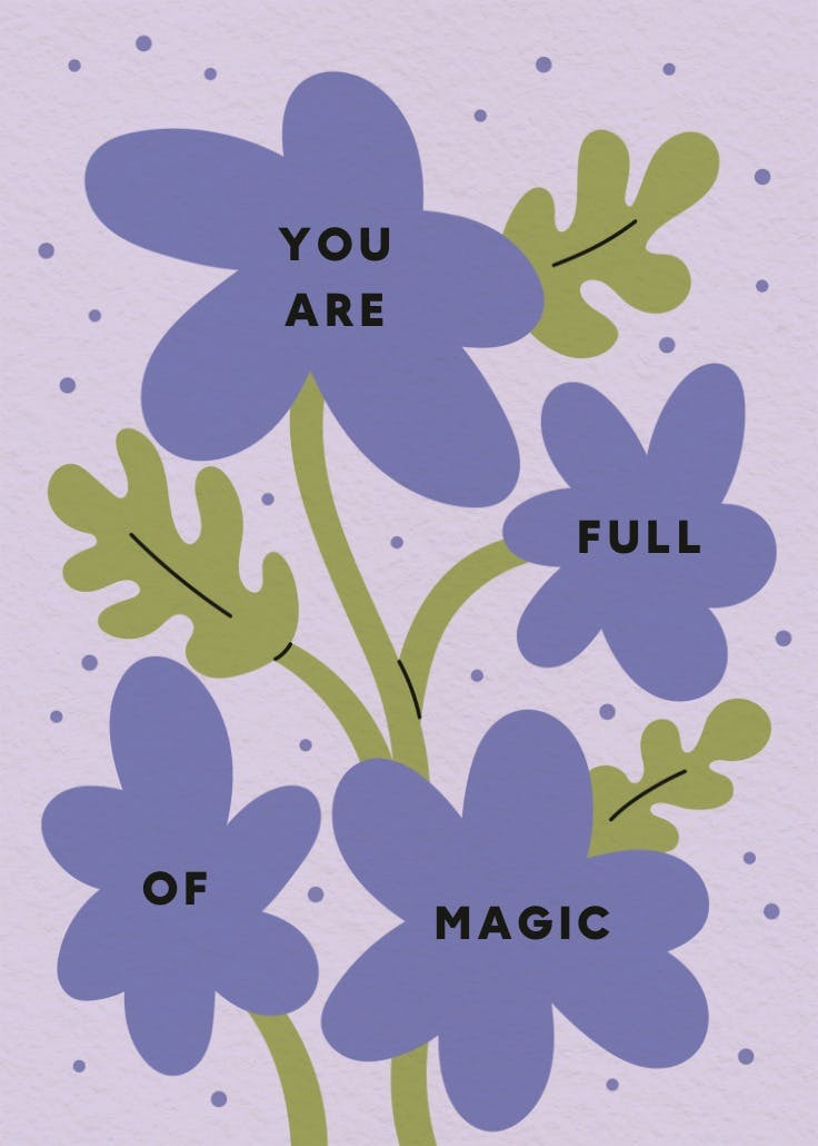 Modern Garden - Slogan Poster Template (Free) | Greetings Island