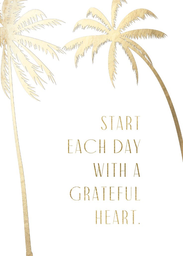 Palm trees - Motivational Poster Template | Greetings Island